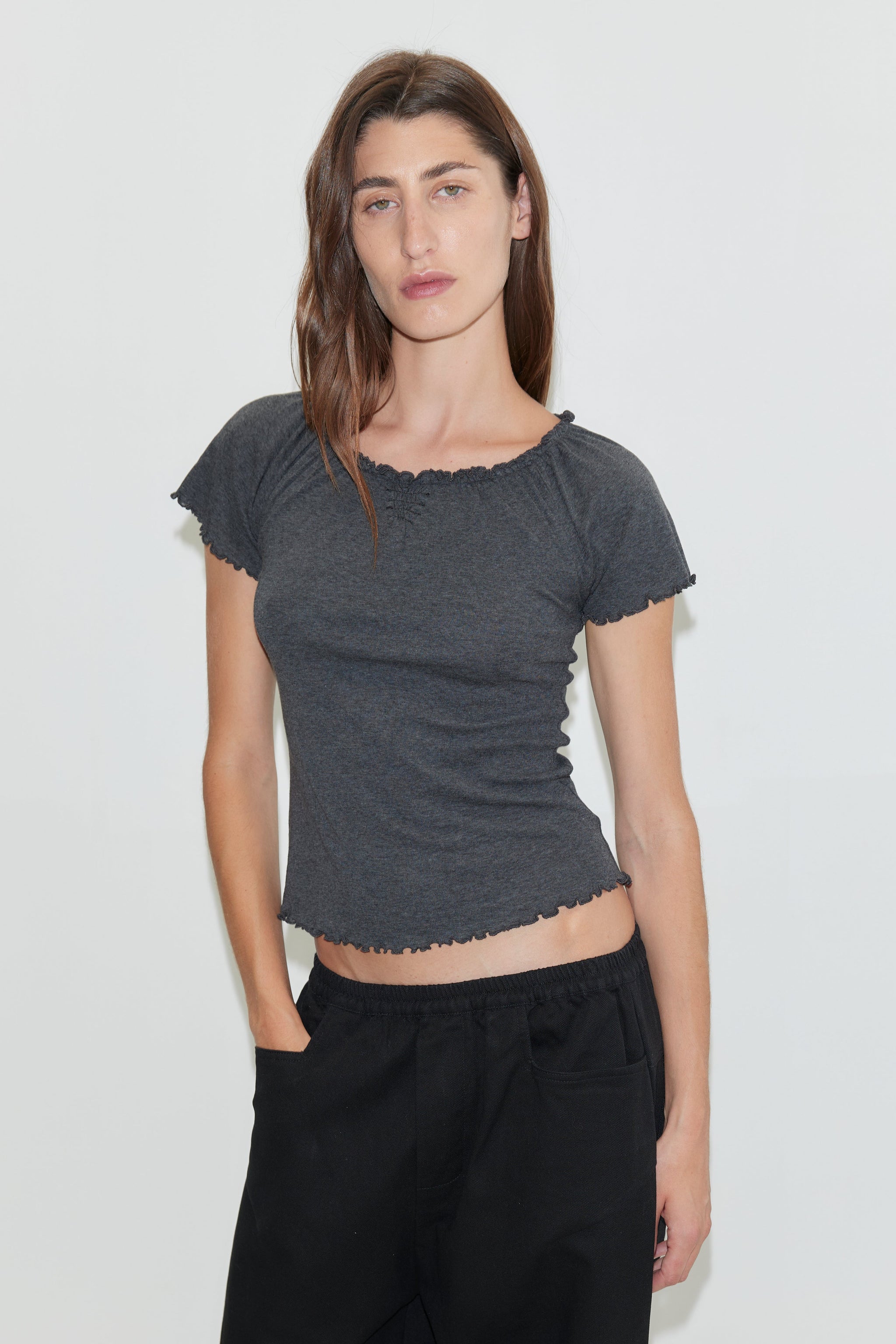 Square Pocket Pant - Black