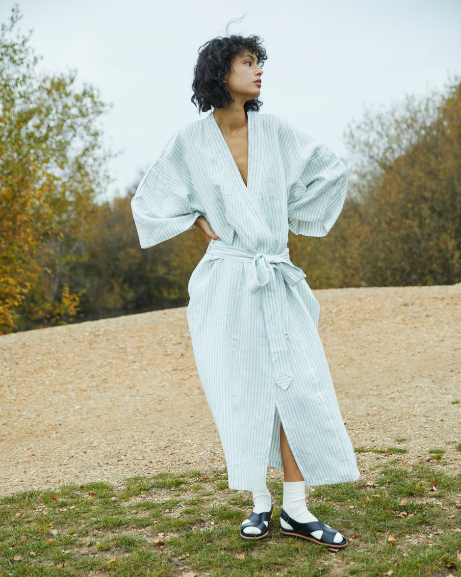 02 Linen Robe by Deiji Studios